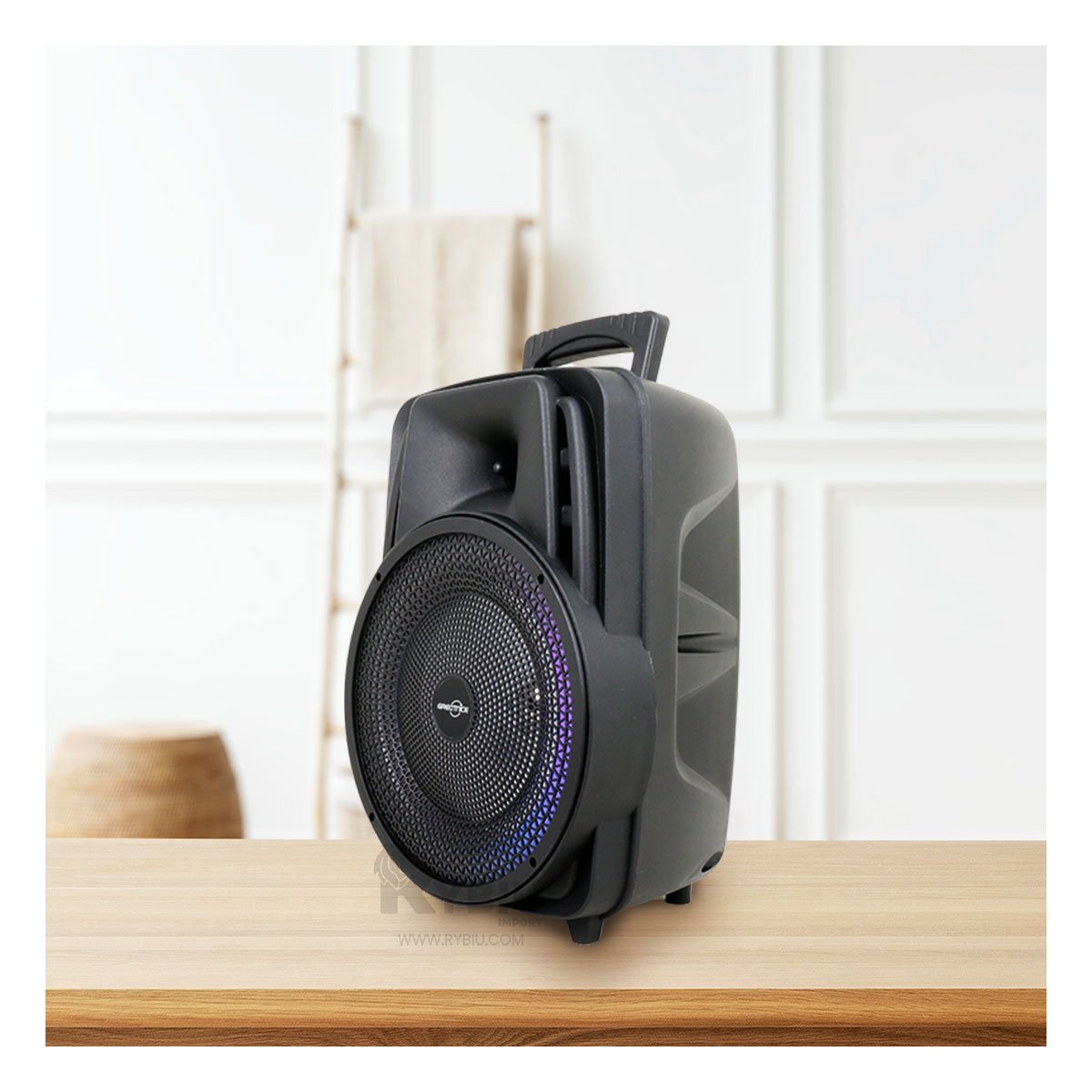 Parlante Innovador y Util GTS-1567 Negro Y+Papel de Regalo – RYBIU IMPORT