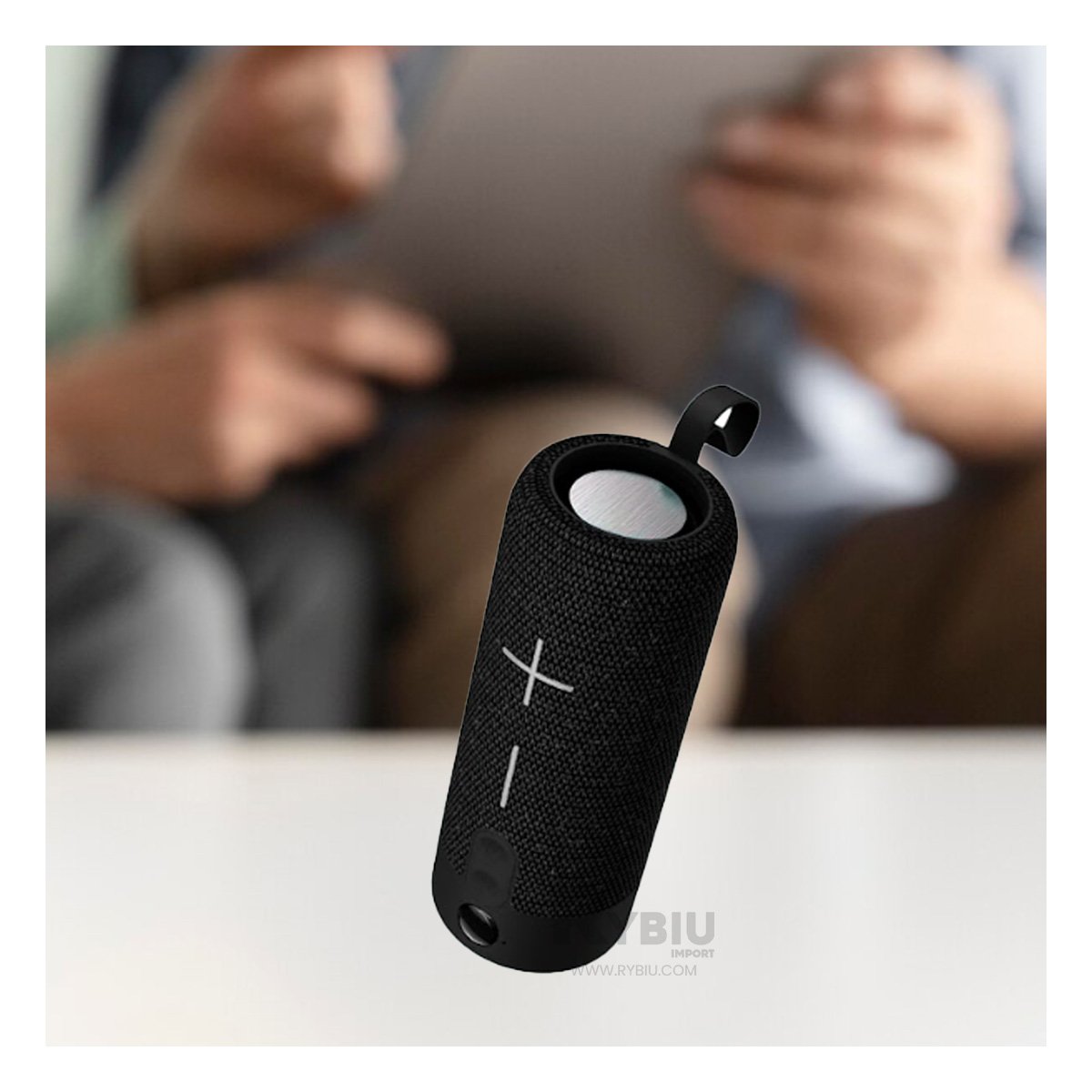 Parlante Moderno para Eventos Negro Y+Papel de Regalo – RYBIU IMPORT