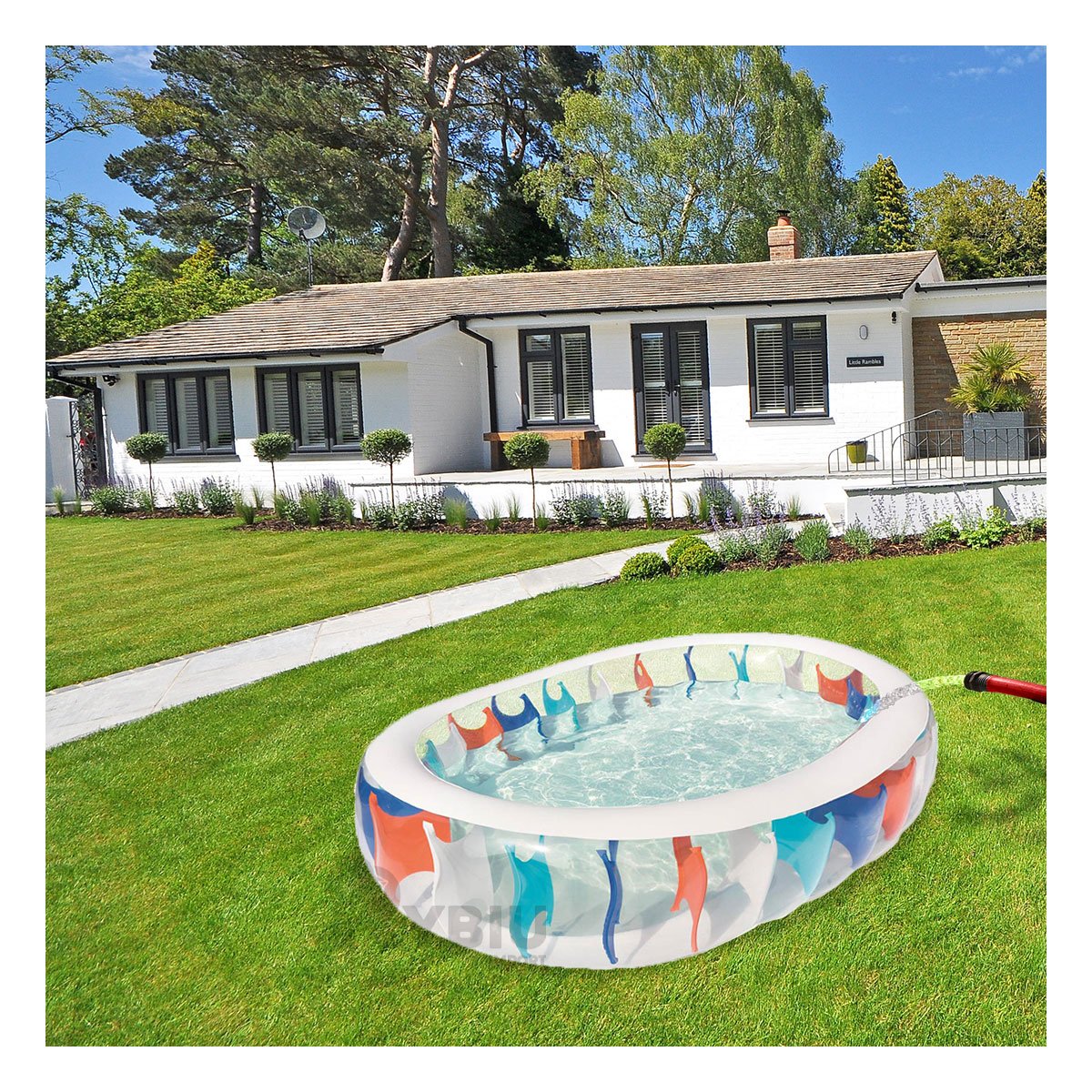 Piscina para Juegos y Sencillo Eliptico Y+Regalo Stickers – RYBIU IMPORT